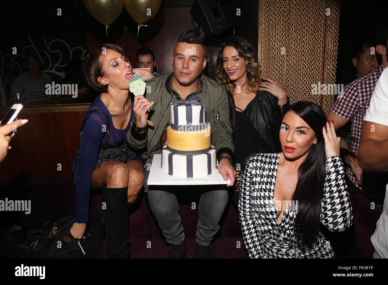 Johnny Donovan's Birthday Celebration hosted by Big Ang held at GoldBar ...