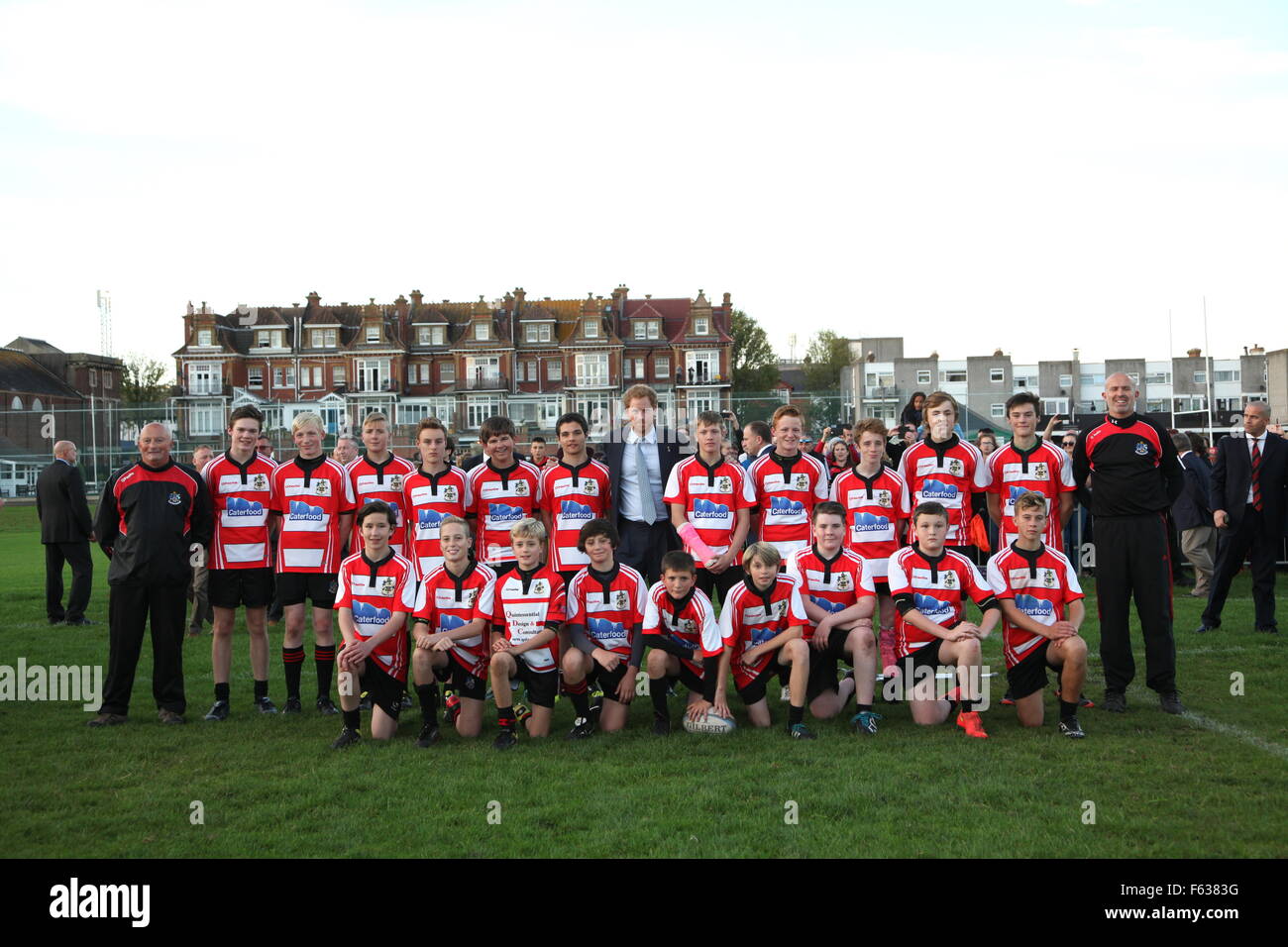Prince Harry visits Paignton Rugby Club in support of the RFU's World ...