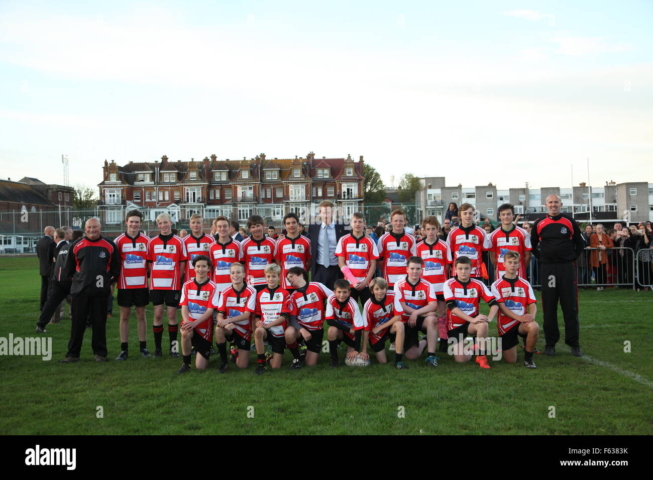 Prince Harry visits Paignton Rugby Club in support of the RFU's World ...