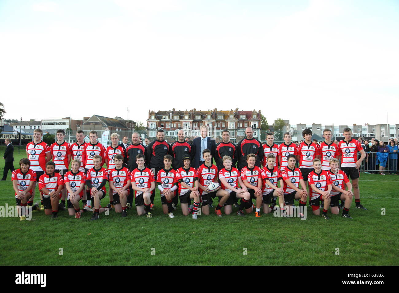 Prince Harry visits Paignton Rugby Club in support of the RFU's World ...