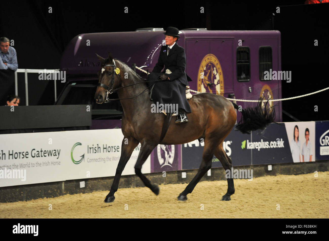 Horse of the Year Show 2015 - Day 2 Featuring: TUDOR MINSTRAL, Ms Jenna ...