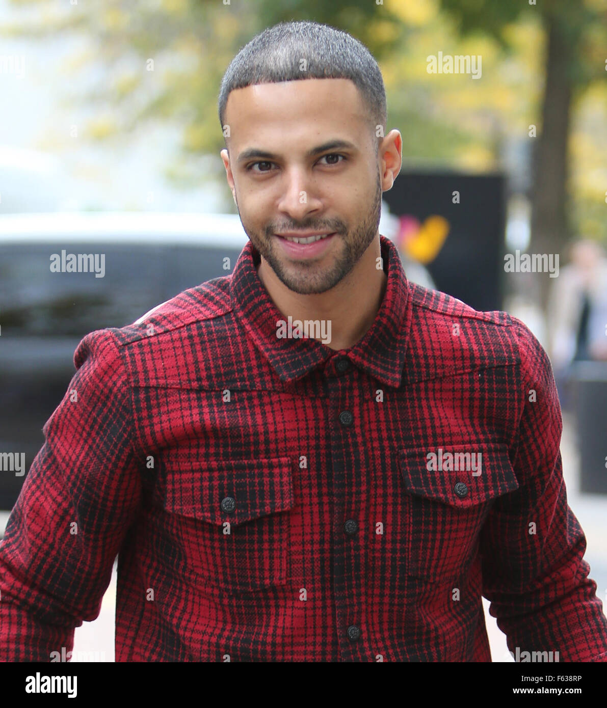 Marvin Humes outside ITV Studios Featuring: Marvin Humes Where: London ...