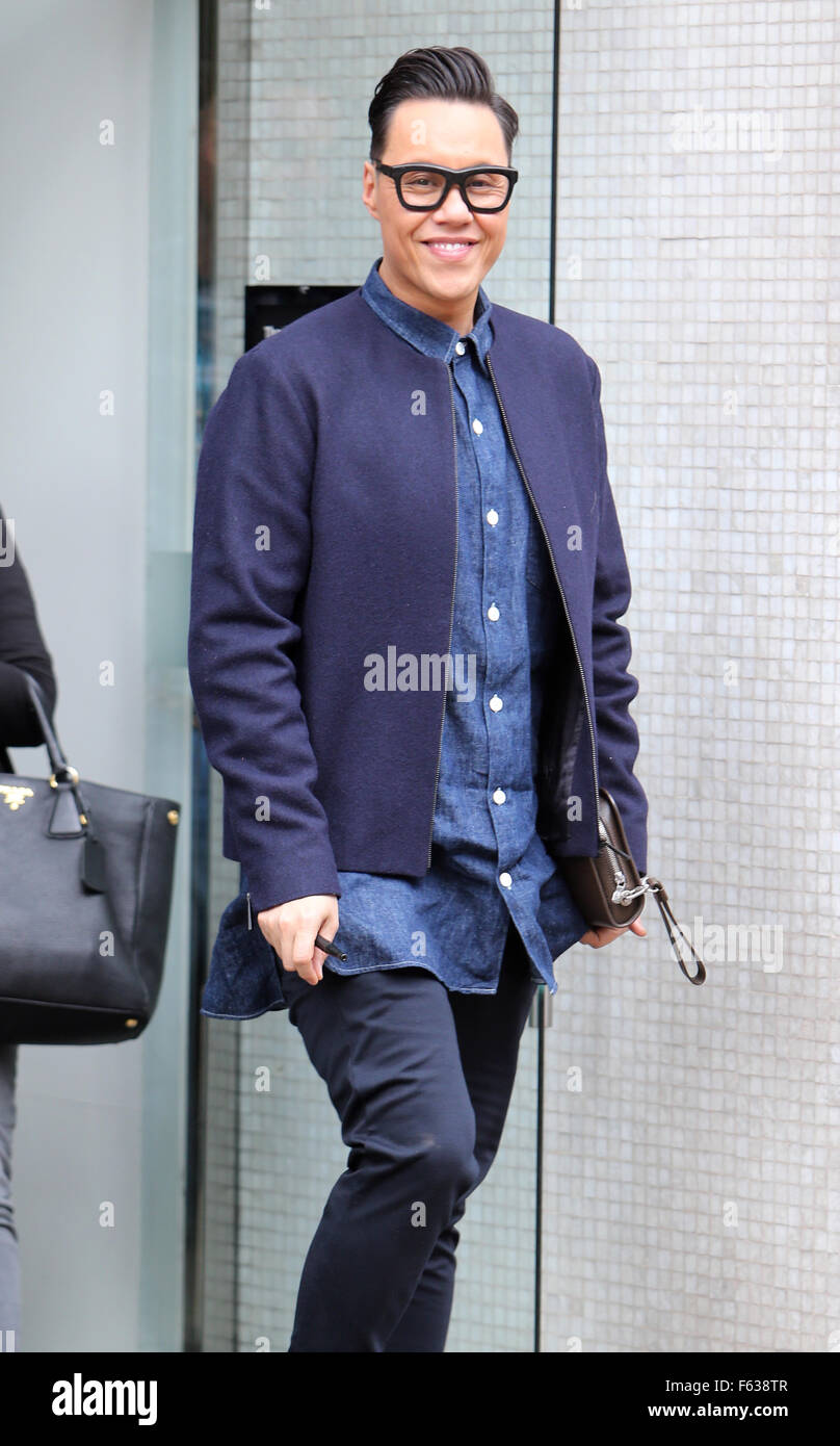 Gok Wan outside ITV Studios today Featuring: Gok Wan Where: London ...