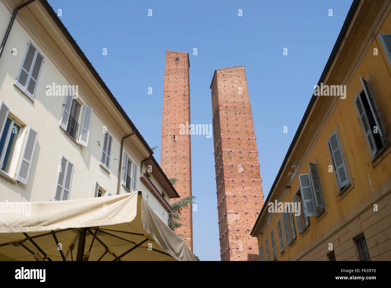 medieval towers, Pavia, Lombardy, Italy Stock Photo - Alamy