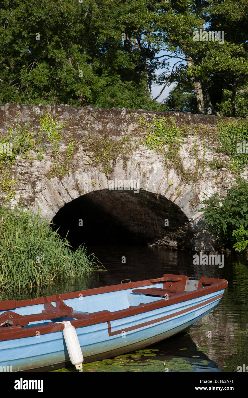 Stone Bridge in Killarney National Park, County Kerry; Ireland Stock ...