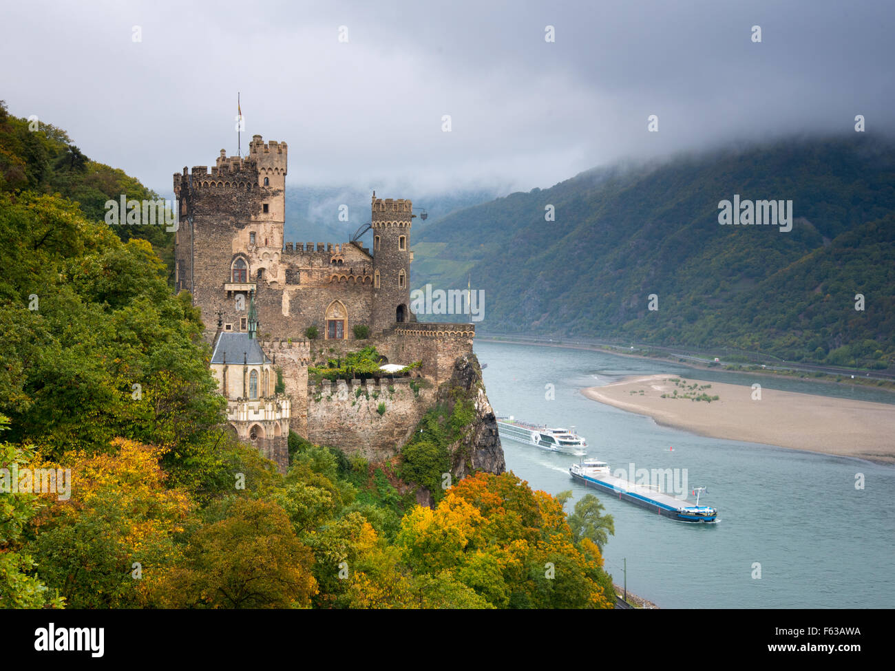Burg rheinstein castle hi-res stock photography and images - Alamy