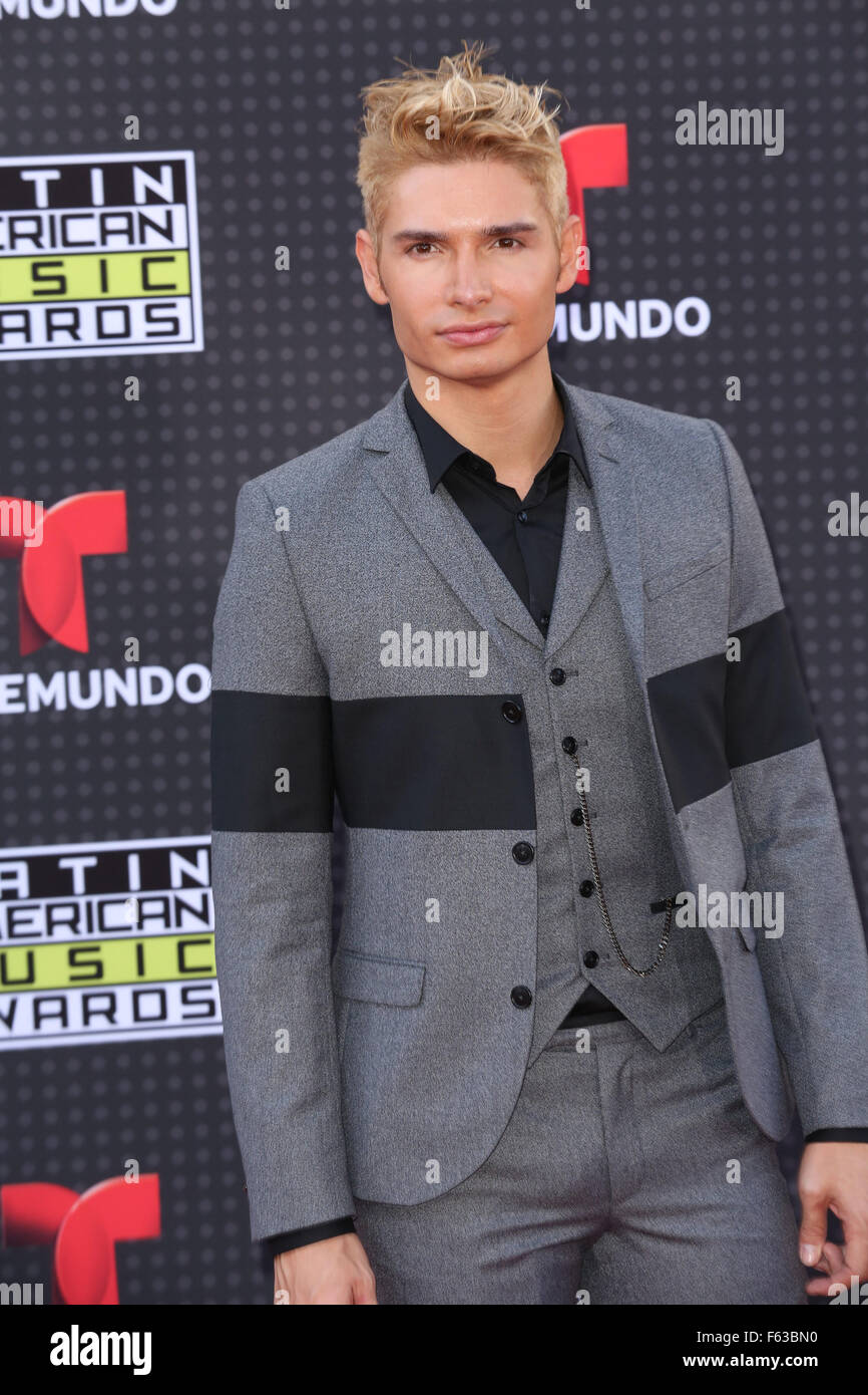 Celebrities attend Telemundo's Latin American Music Awards Red Carpet ...