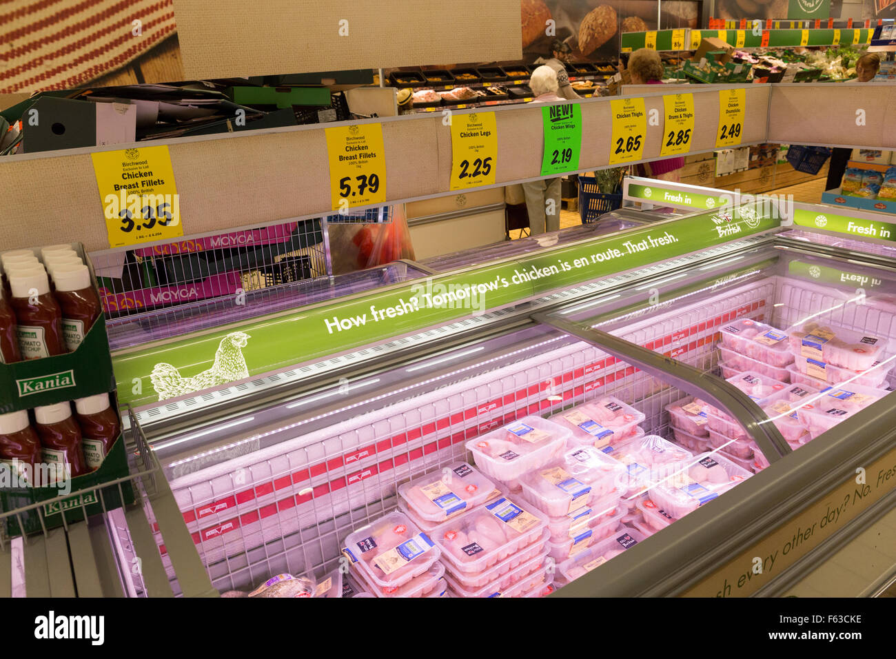 Lidl supermarket shopping aisle at Lidl, Winton Bournemouth UK Stock ...