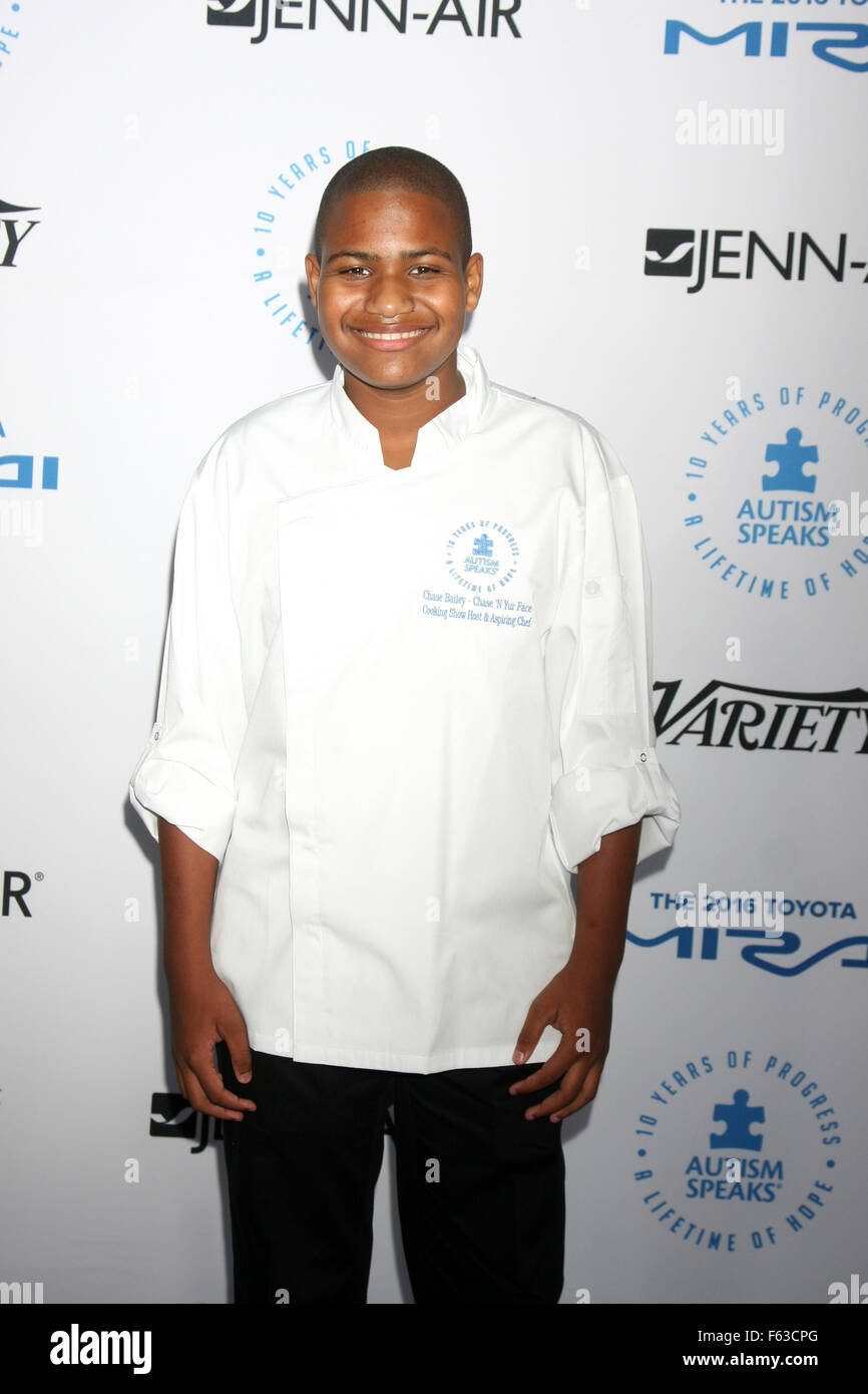 Autism Speaks Celewbrity Chef Gala Featuring: Chase Bailey Where: Santa ...