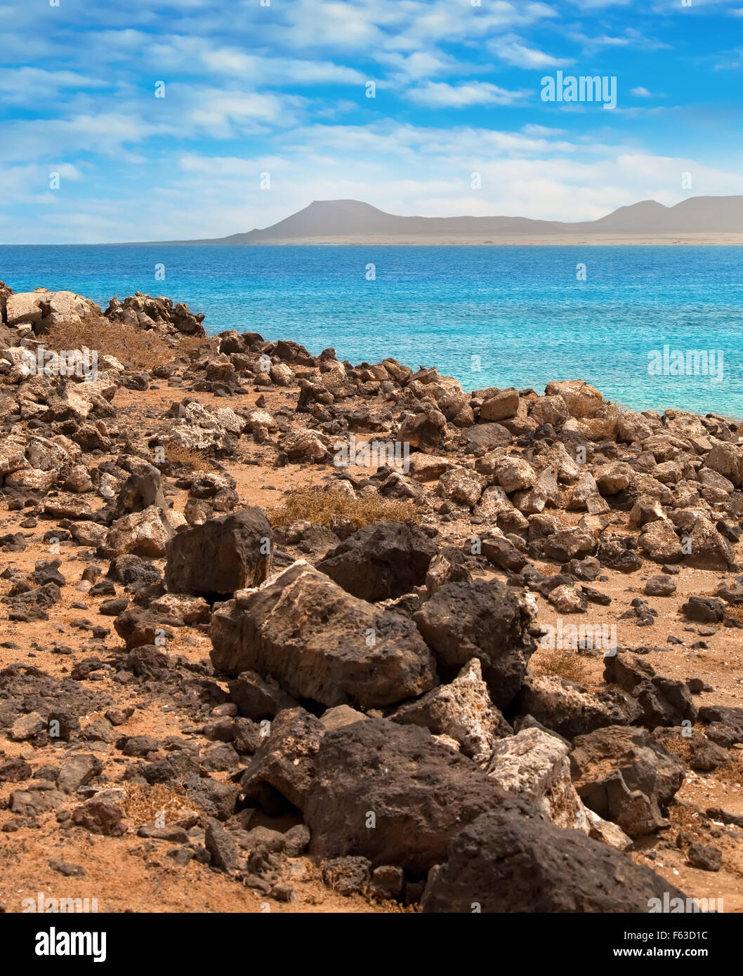 volcanic rocks on the beach Stock Photo - Alamy