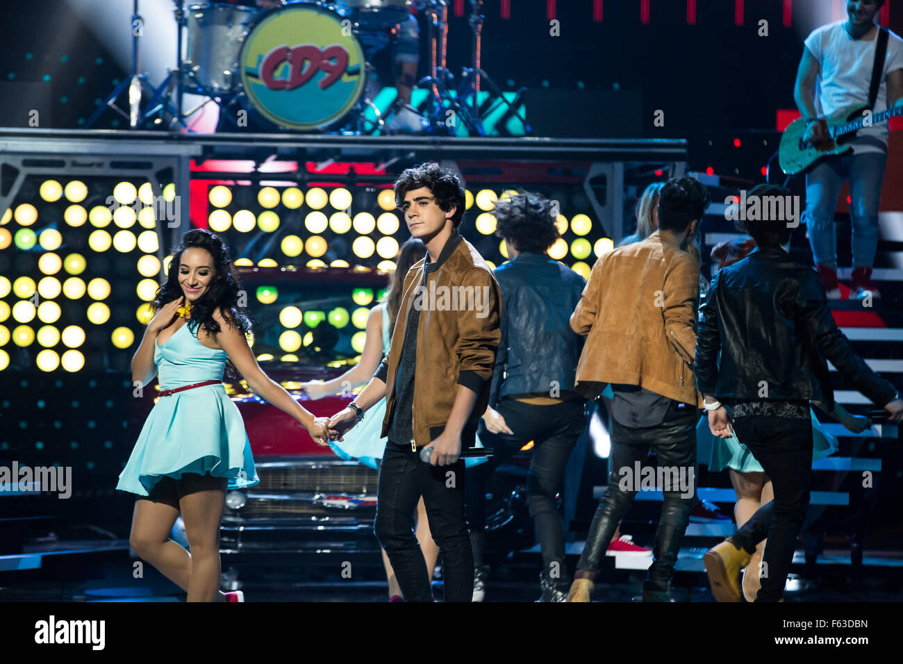 Celebrities perform onstage at the Latin American Music Awards at the ...