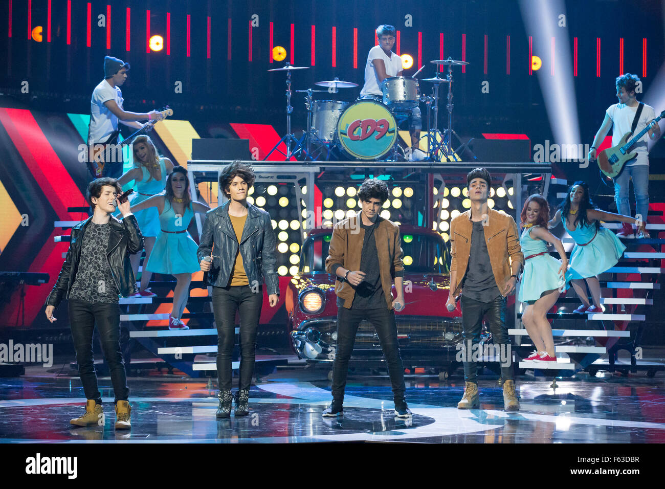 Celebrities perform onstage at the Latin American Music Awards at the ...