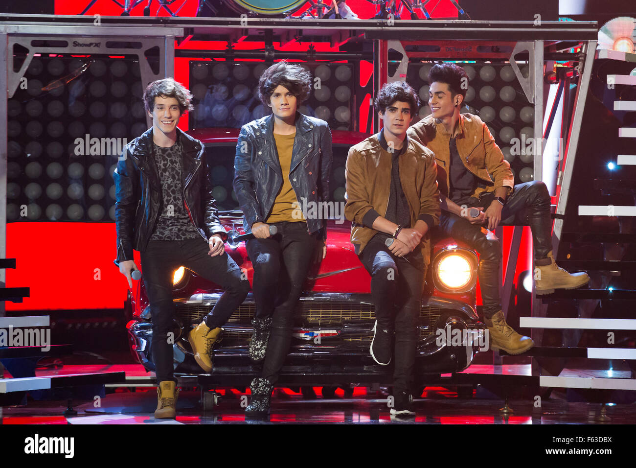 Celebrities perform onstage at the Latin American Music Awards at the ...