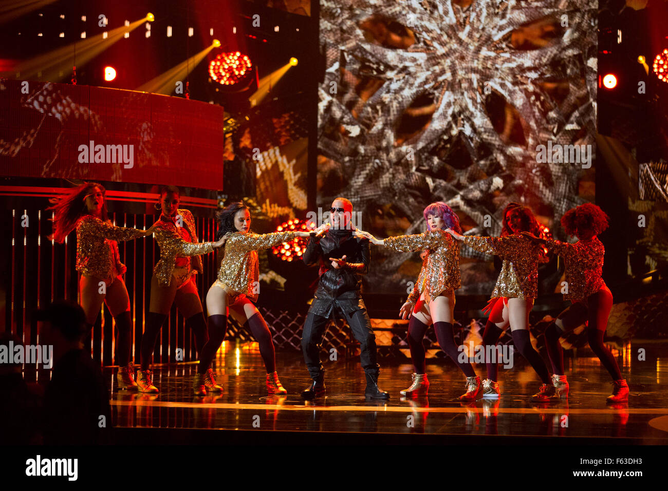 Celebrities perform onstage at the Latin American Music Awards at the ...