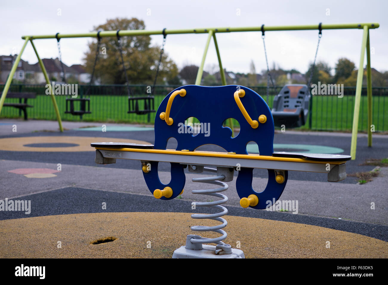 Children playground frame swings hi-res stock photography and images ...
