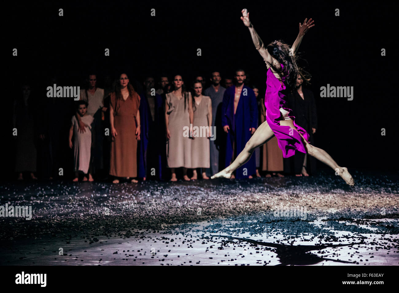 London, UK. 10th November, 2015. Sasha Walz & Guests present Sacre at ...