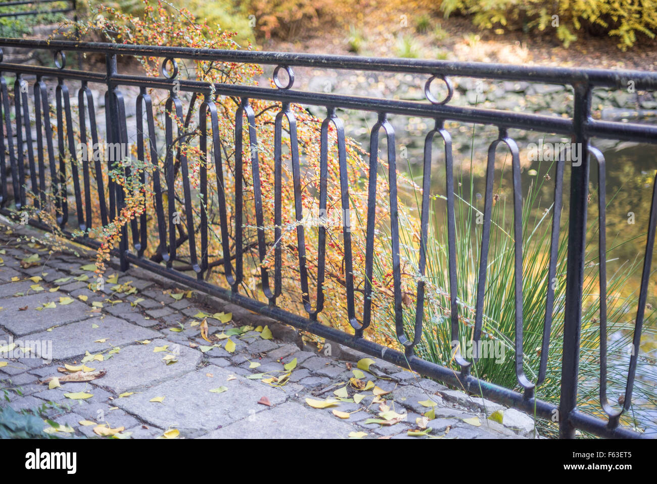 Old iron railing hi-res stock photography and images - Alamy