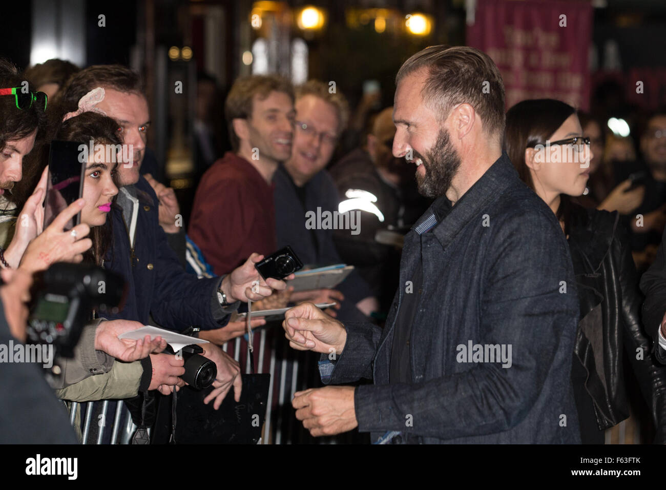 The BFI London Film Festival premiere of 'A Bigger Splash' held at the ...