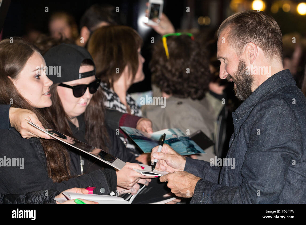 The BFI London Film Festival premiere of 'A Bigger Splash' held at the ...