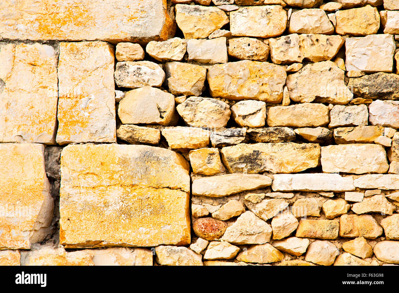 texture wall in africa morocco the old brick construction concrete ...