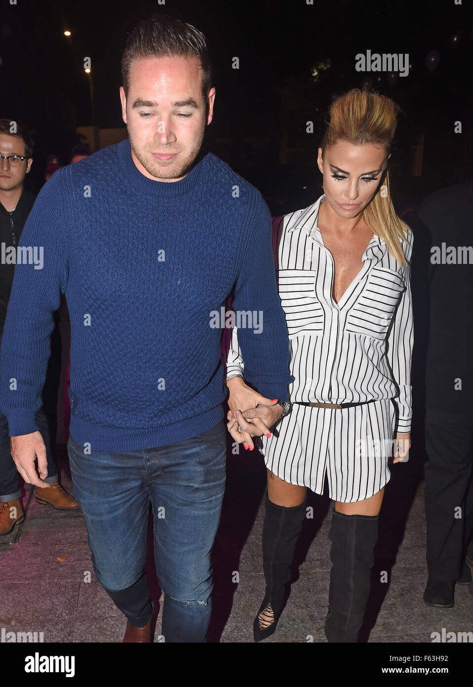 Katie Price and Kieran Hayler seen leaving Pure Nightclub in Bexley ...