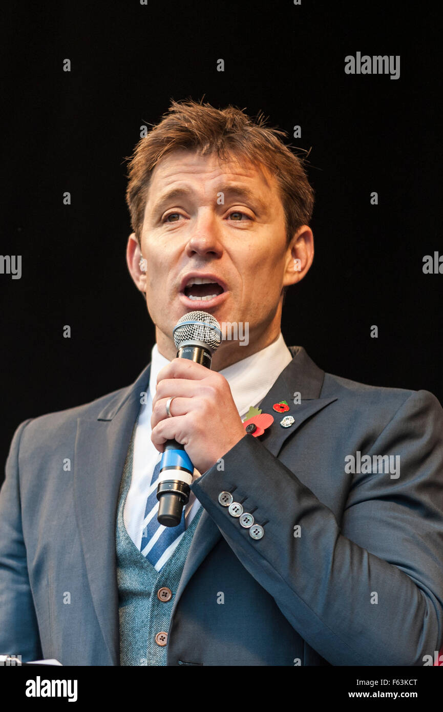 Ben shephard hosts silence in the square hi-res stock photography and ...