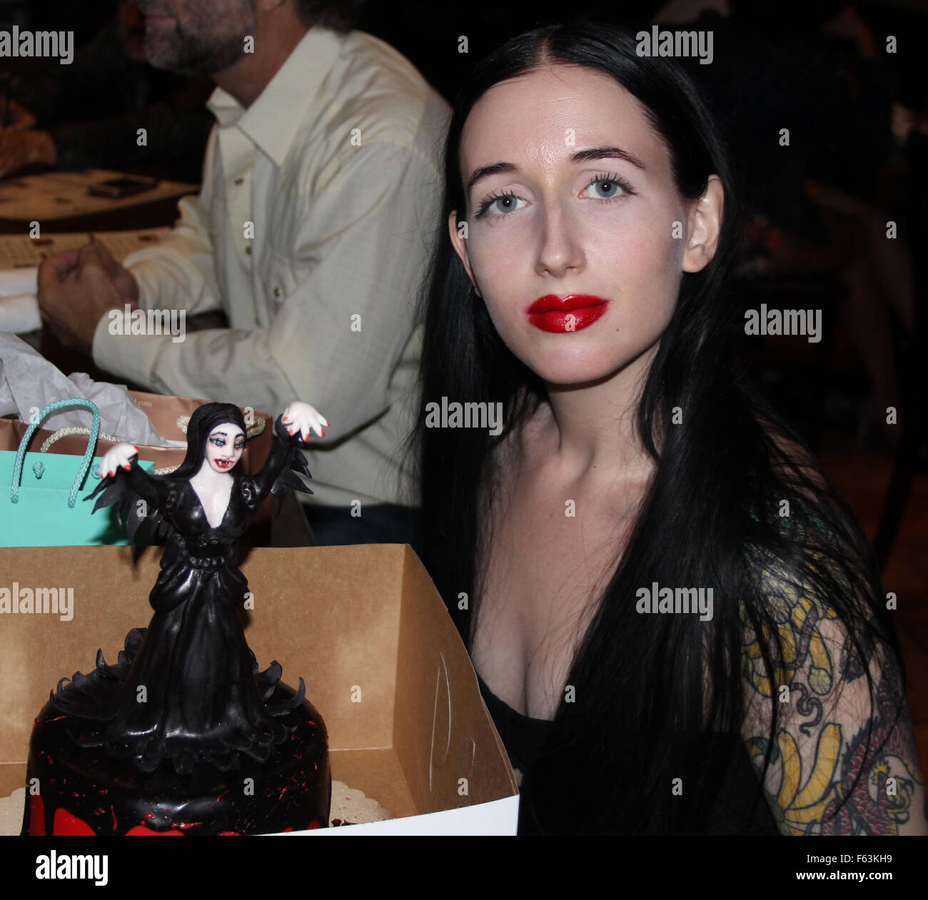 Model Alexis Robertson celebrates her birthday during Los Angeles ...