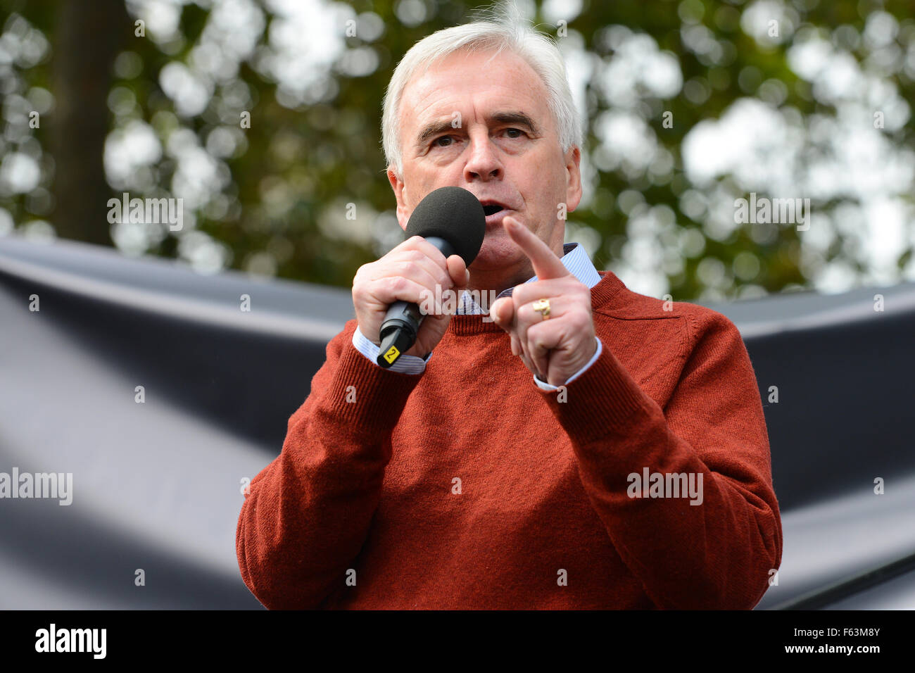 Zac Goldsmith MP, Sadiq Khan MP and Shadow Chancellor John McDonnell ...