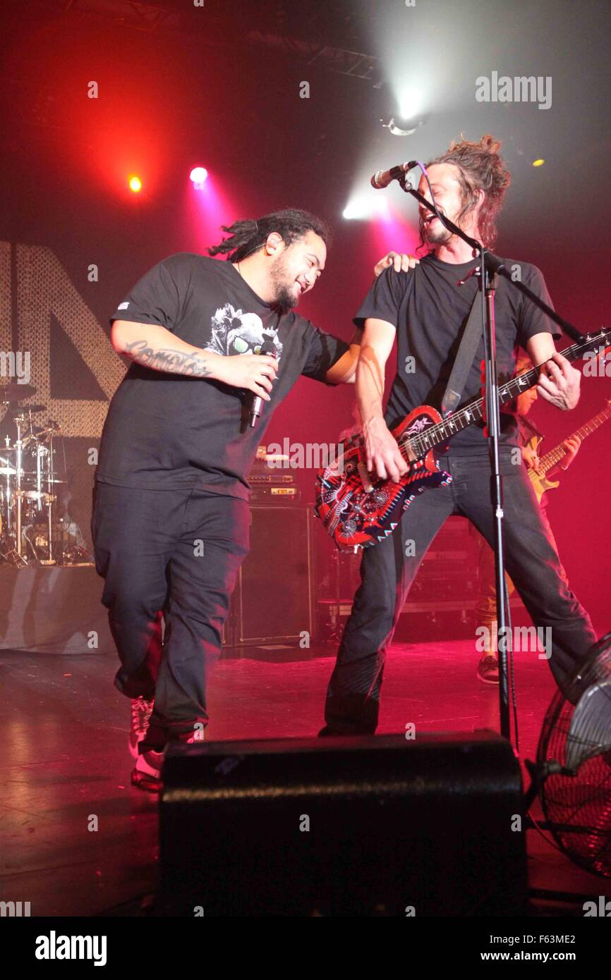 SOJA and J Boog perform live at the PlayStation Theater Featuring: J ...