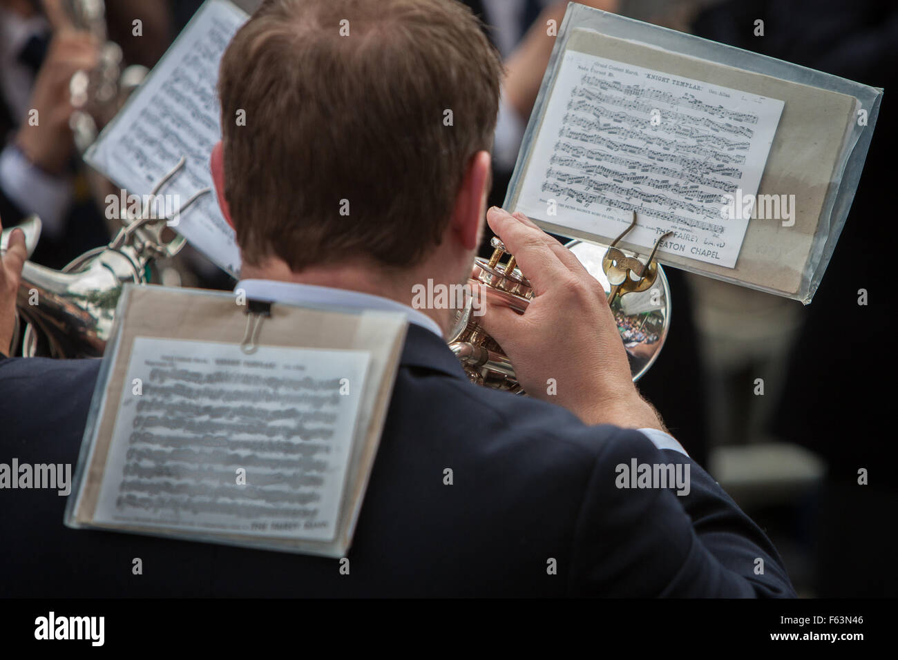 Whit Friday Brass Band Contest Saddleworth Stock Photo - Alamy