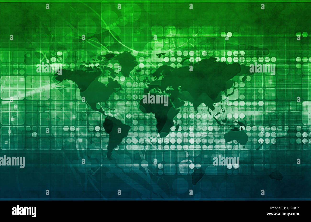 International Trade Treaties and Economic Development Art Stock Photo ...