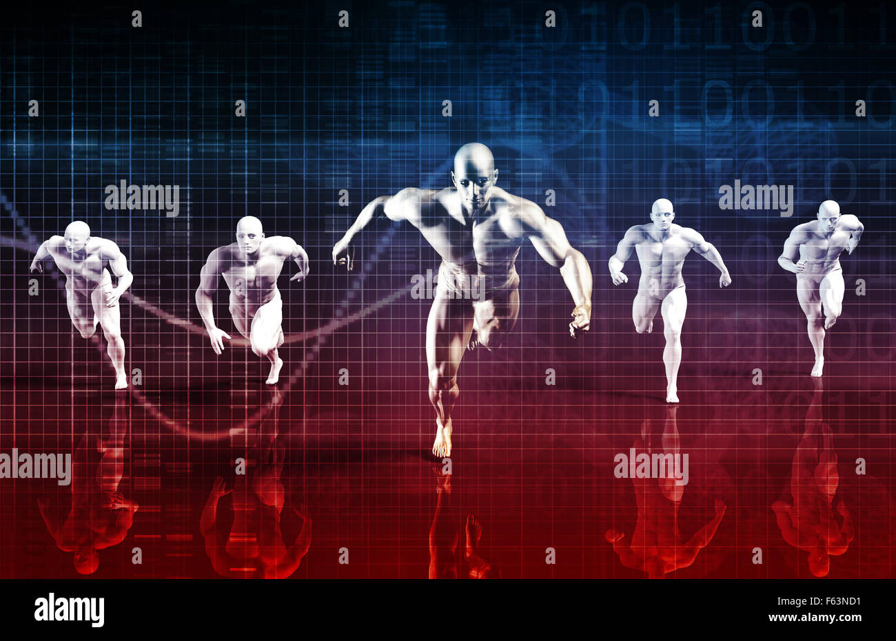 Men racing hi-res stock photography and images - Alamy