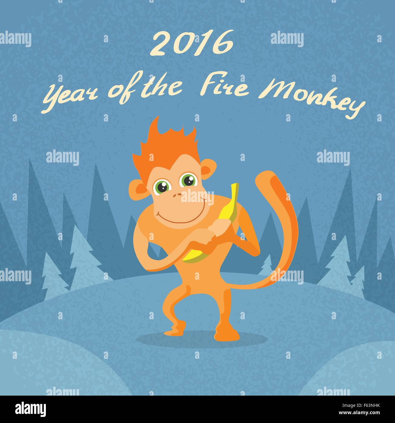 Fire Monkey Clipart