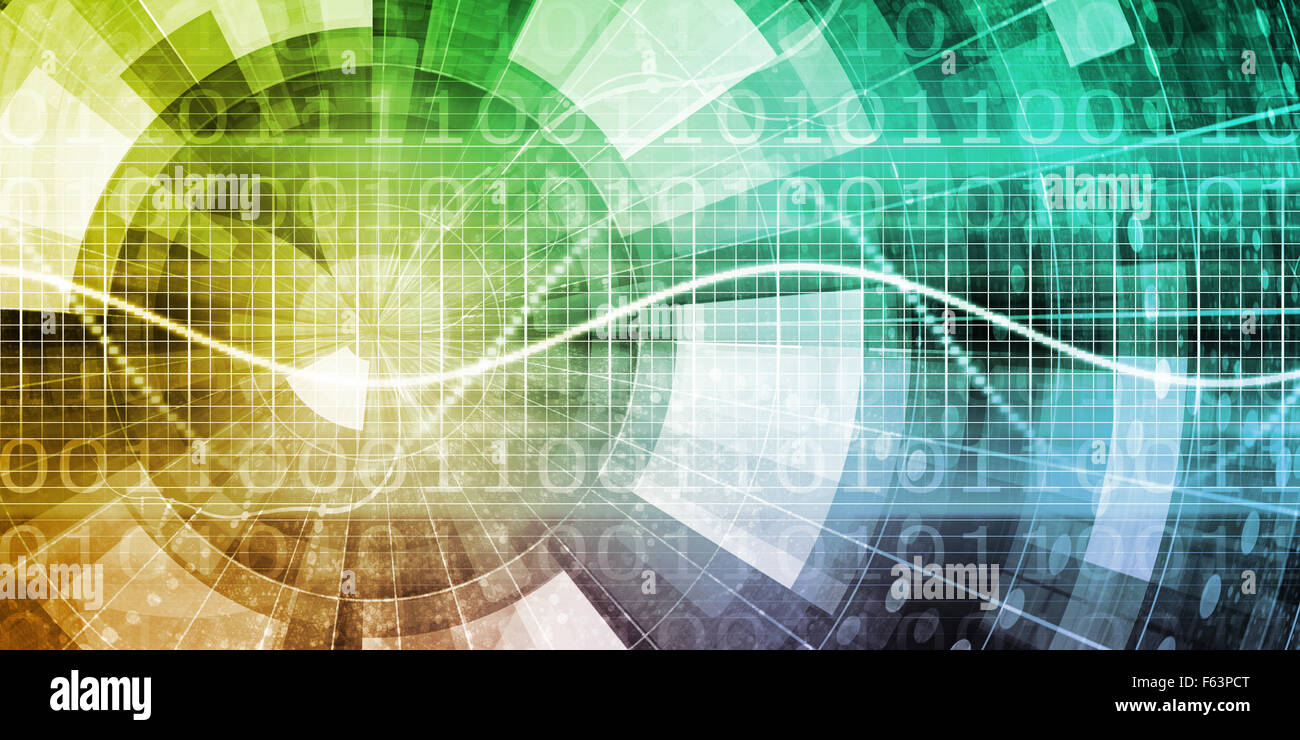 Digital Abstract as a Concept Background Art Stock Photo - Alamy