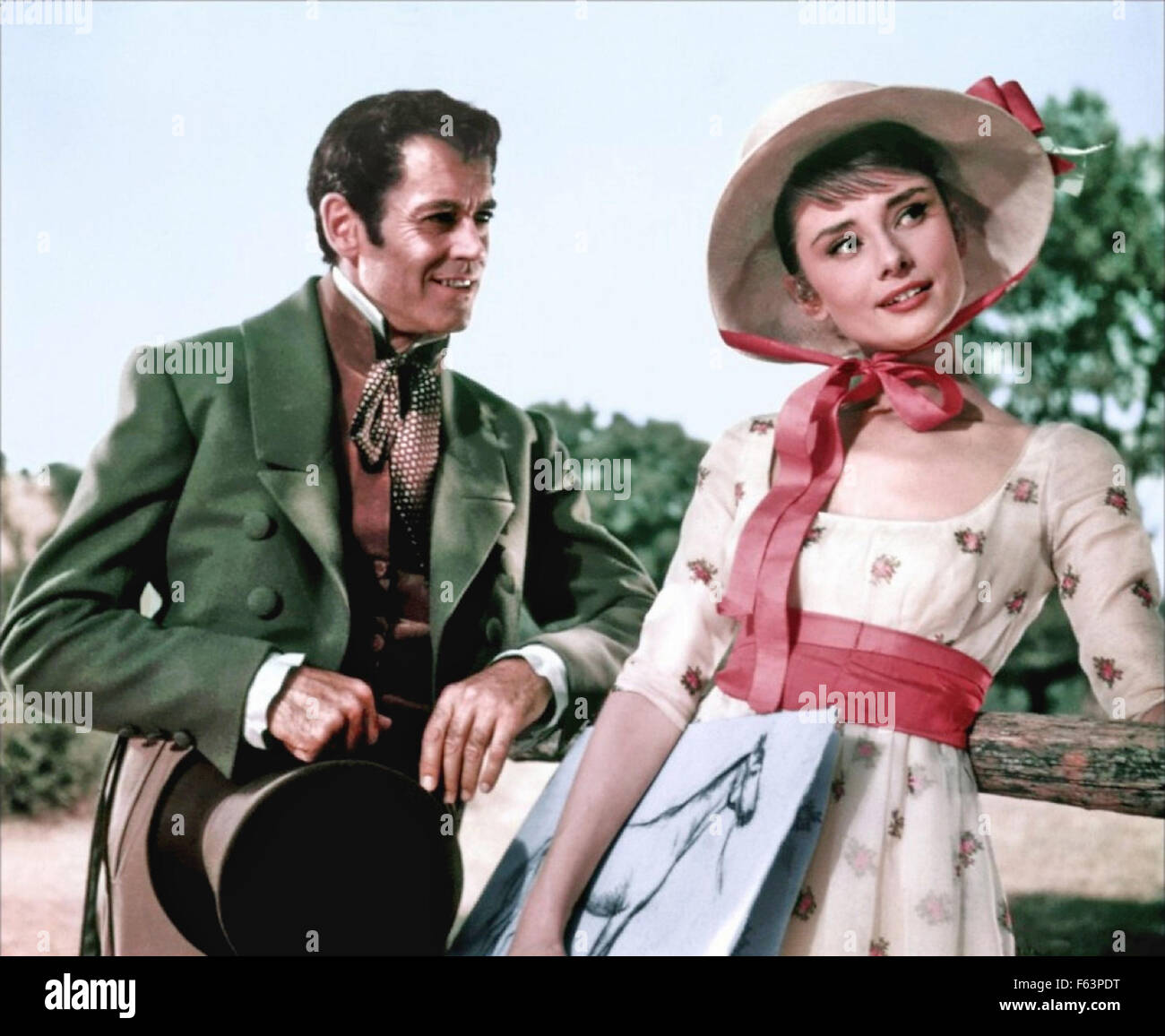 WAR AND PEACE 1956 Paramount Pictures film with Audrey Hepburn as ...