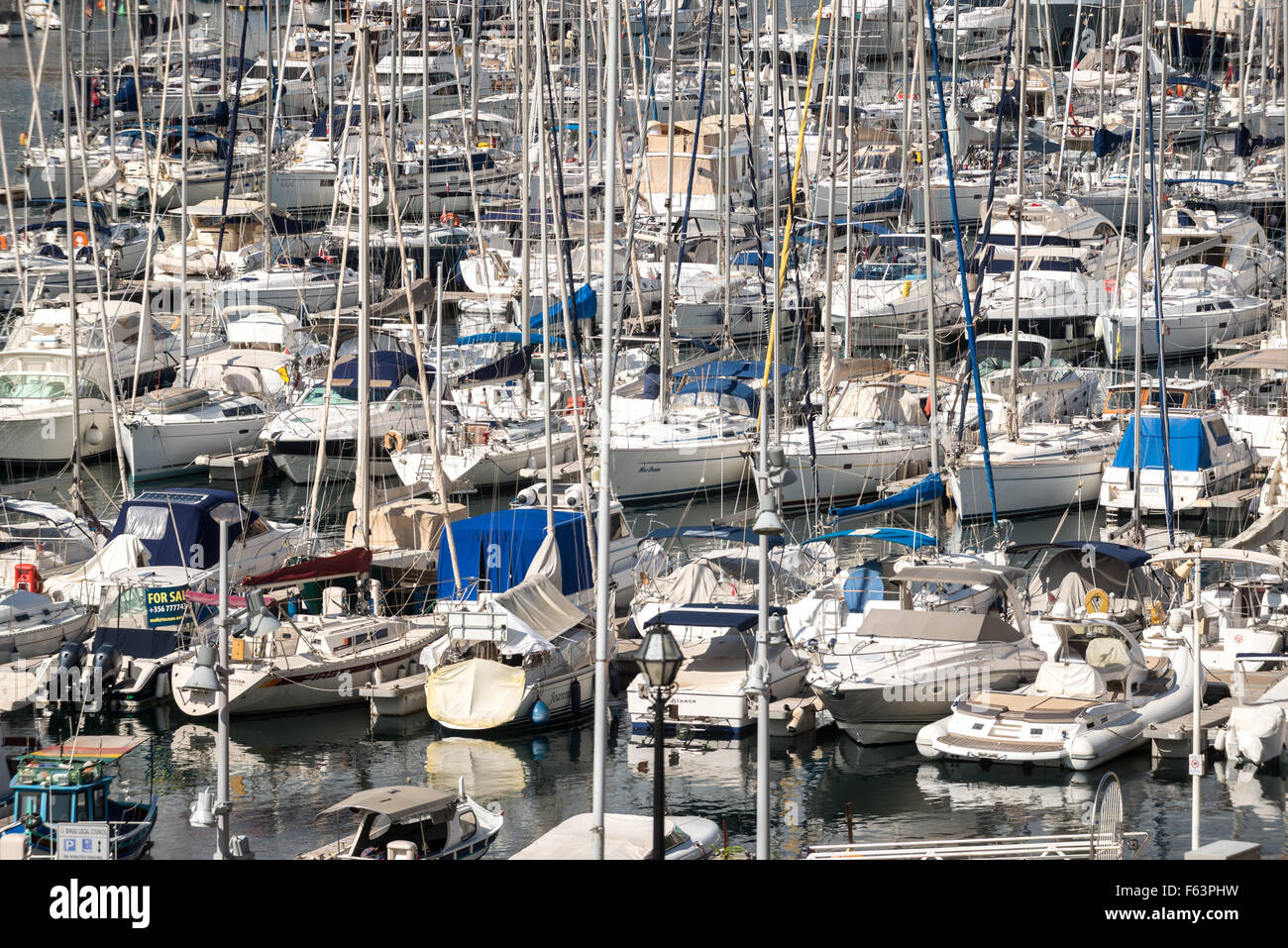 The Grand Harbour Marina at Birgu Valletta Malta Stock Photo - Alamy