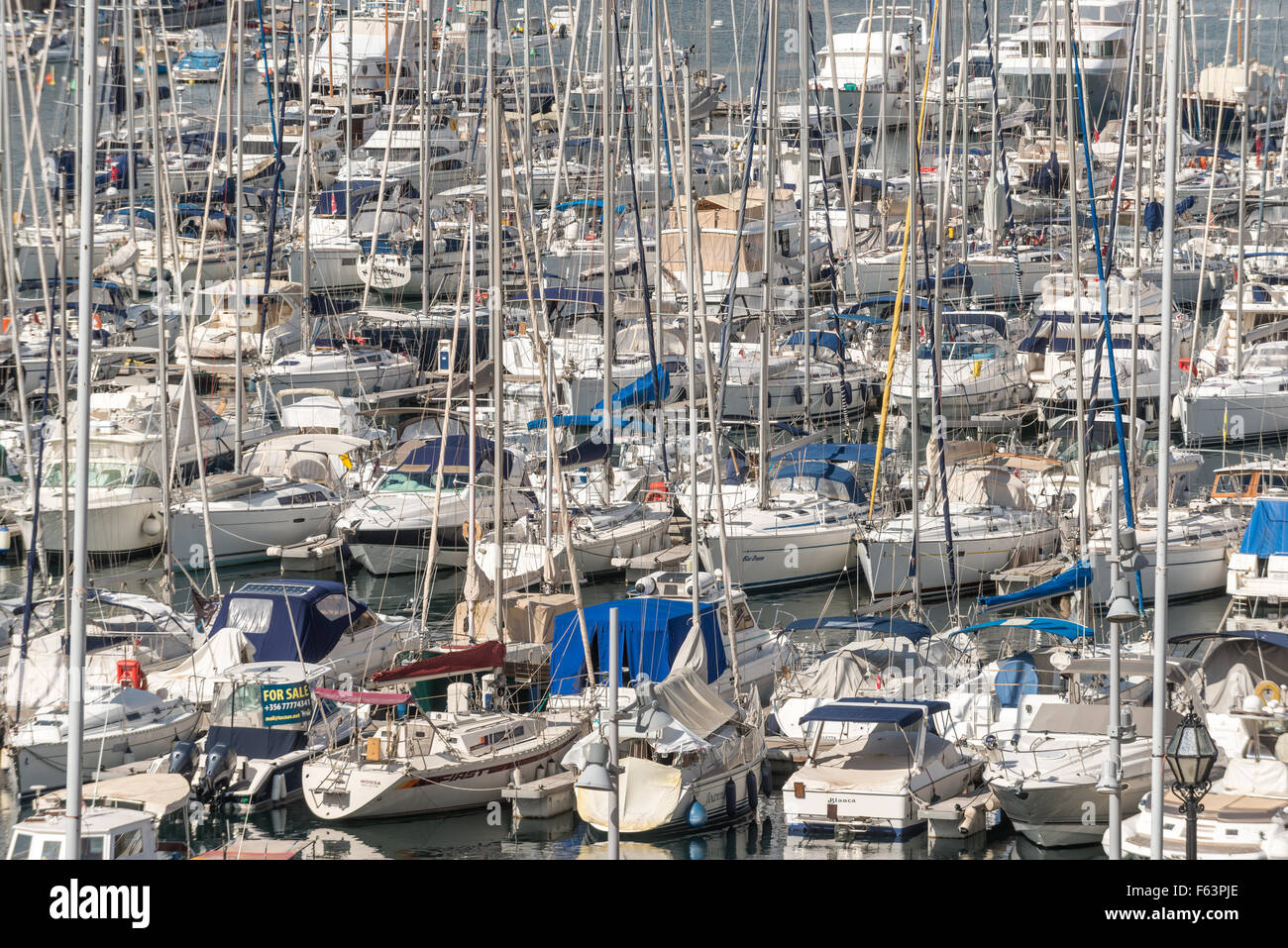 The Grand Harbour Marina at Birgu Valletta Malta Stock Photo - Alamy