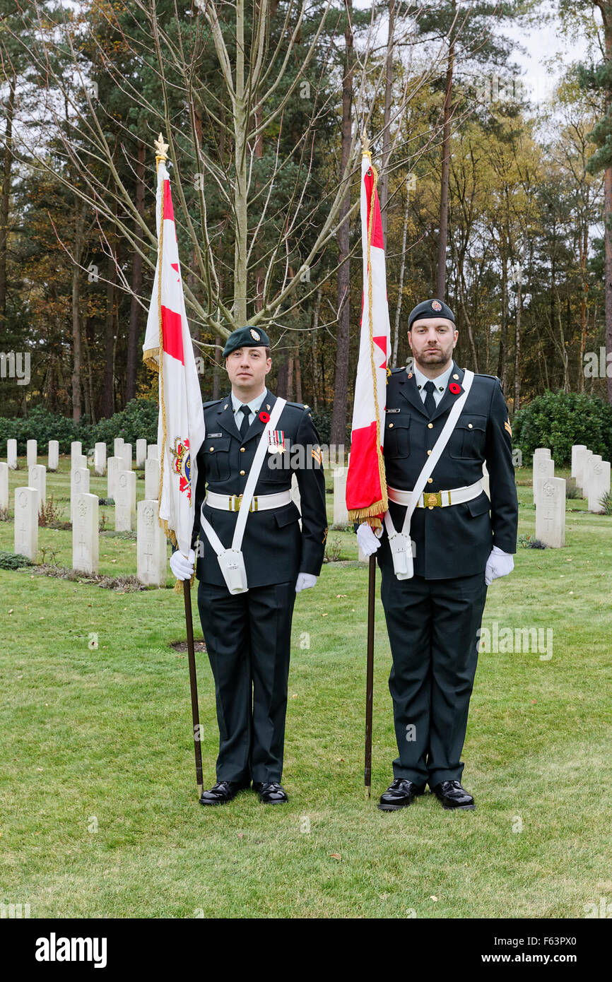 Canadian Section Brookwood Military Cemetery Armistice Day Ceremony ...