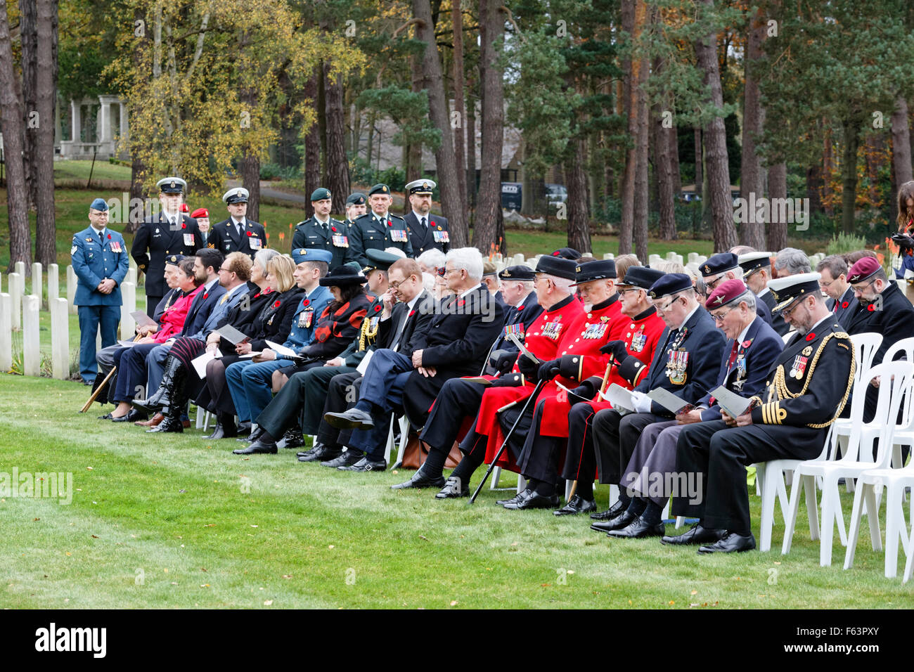 Canadian section of military cemetery hi-res stock photography and ...