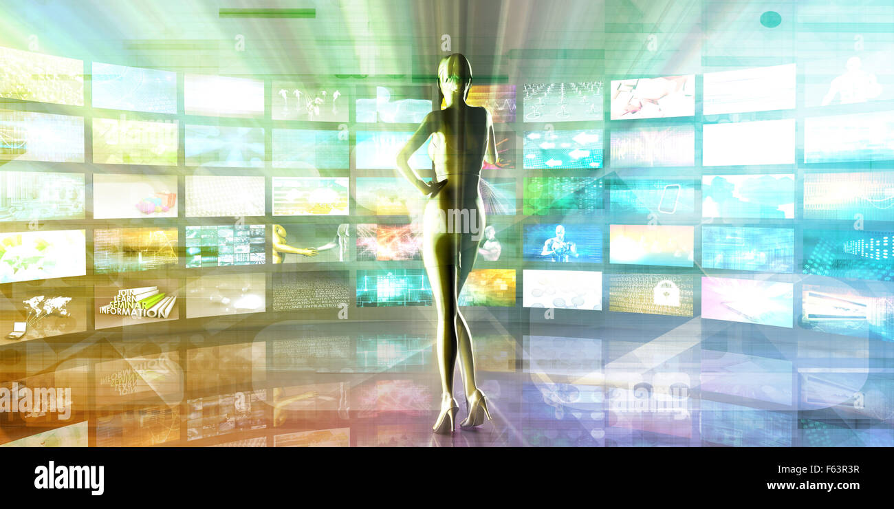 Downloading multimedia hi-res stock photography and images - Alamy