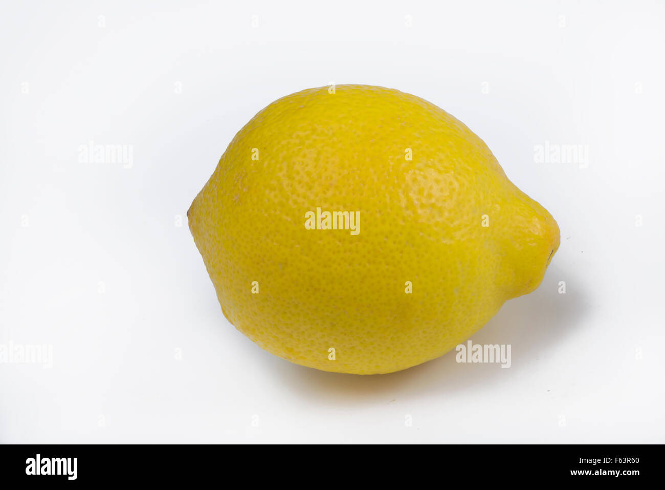 lemon on white background Stock Photo - Alamy