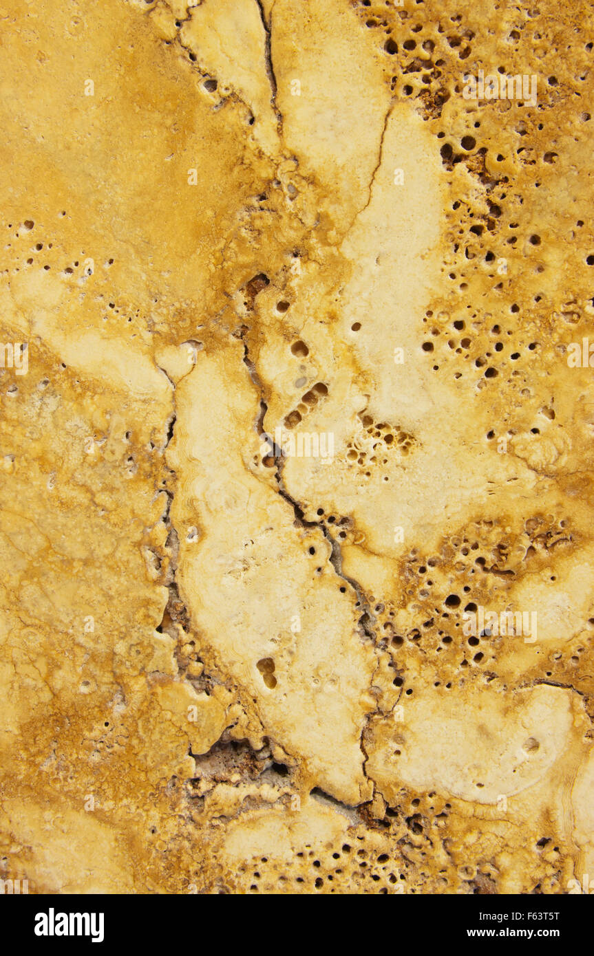 Close up of orange coloured marble stone tile Stock Photo - Alamy