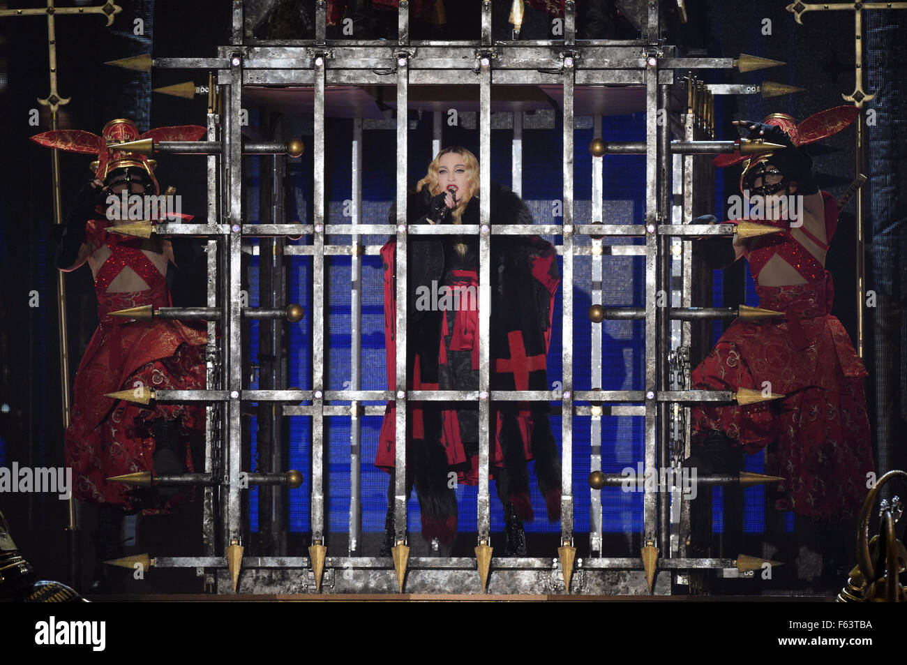 Berlin, Germany. 10th Nov, 2015. The US American pop singer Madonna ...