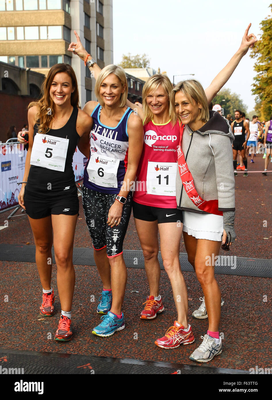 Royal Parks Foundation Half Marathon 2015 in London's Hyde Park ...