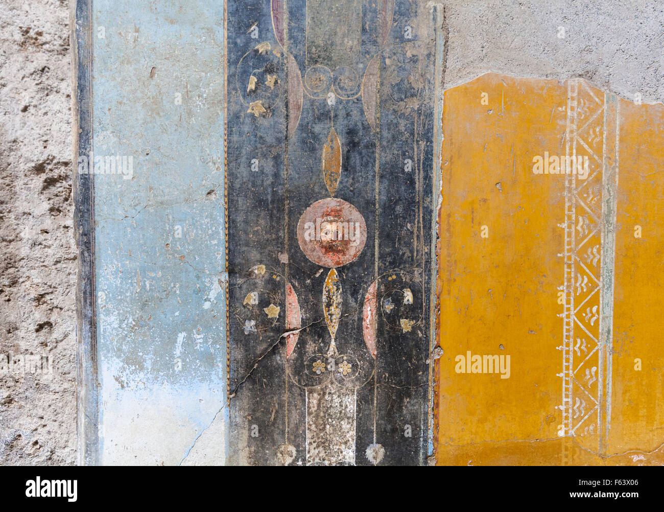 Ancient roman wall painting architecture hi-res stock photography and ...