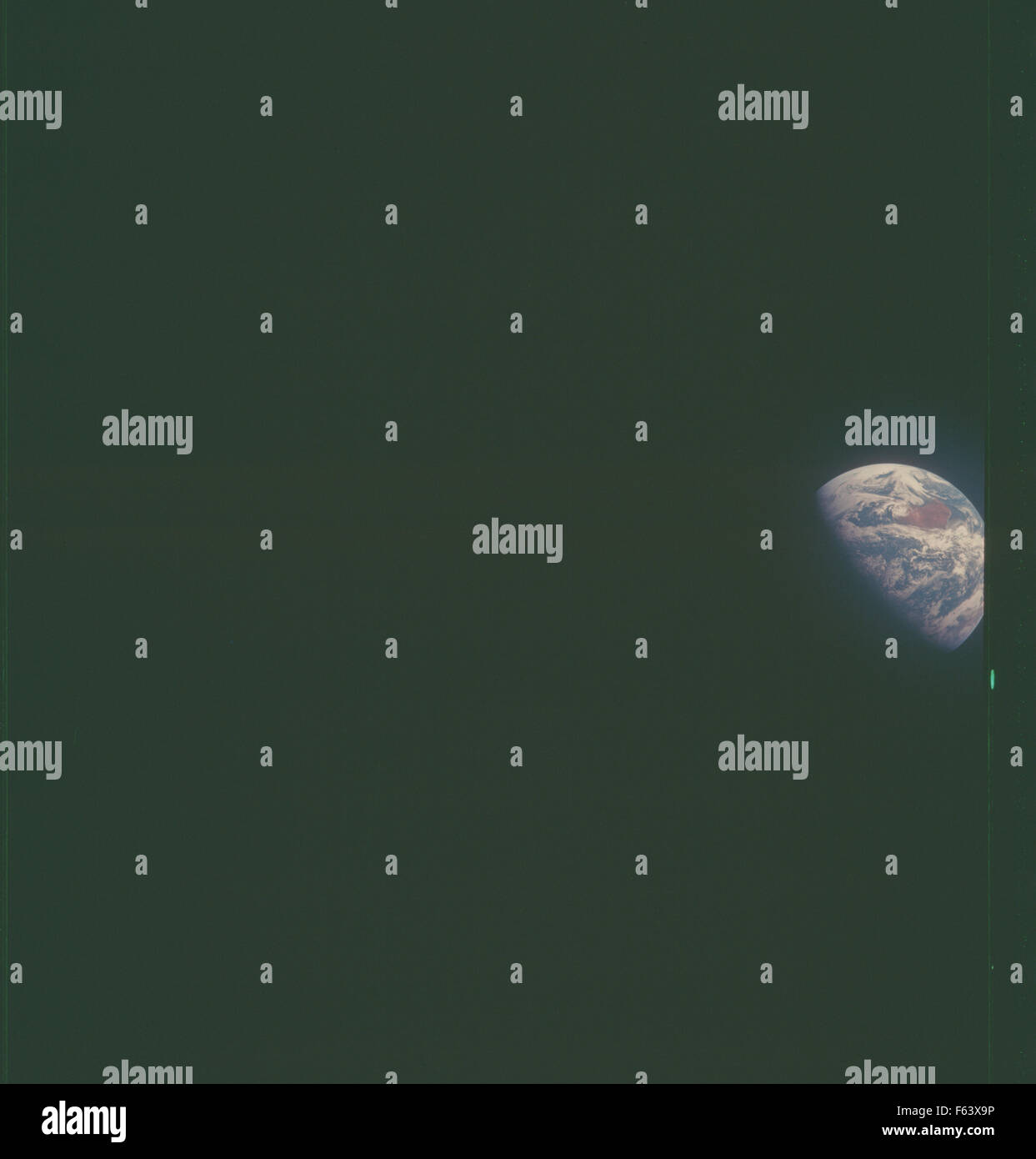 The Apollo 8 mission archive contains unedited photographs taken by ...