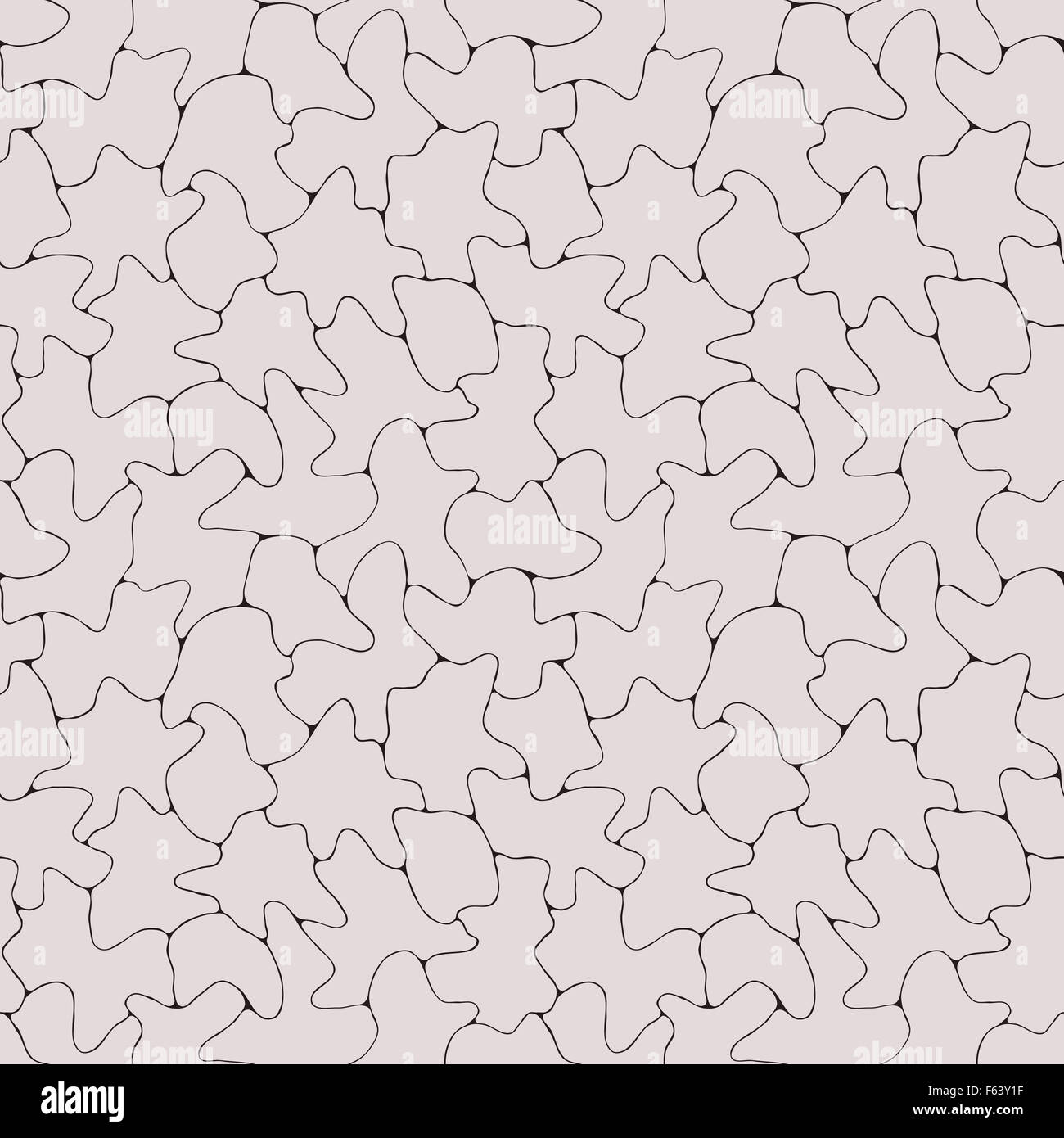 Irregular shapes fit together in a seamless pattern on dark background ...