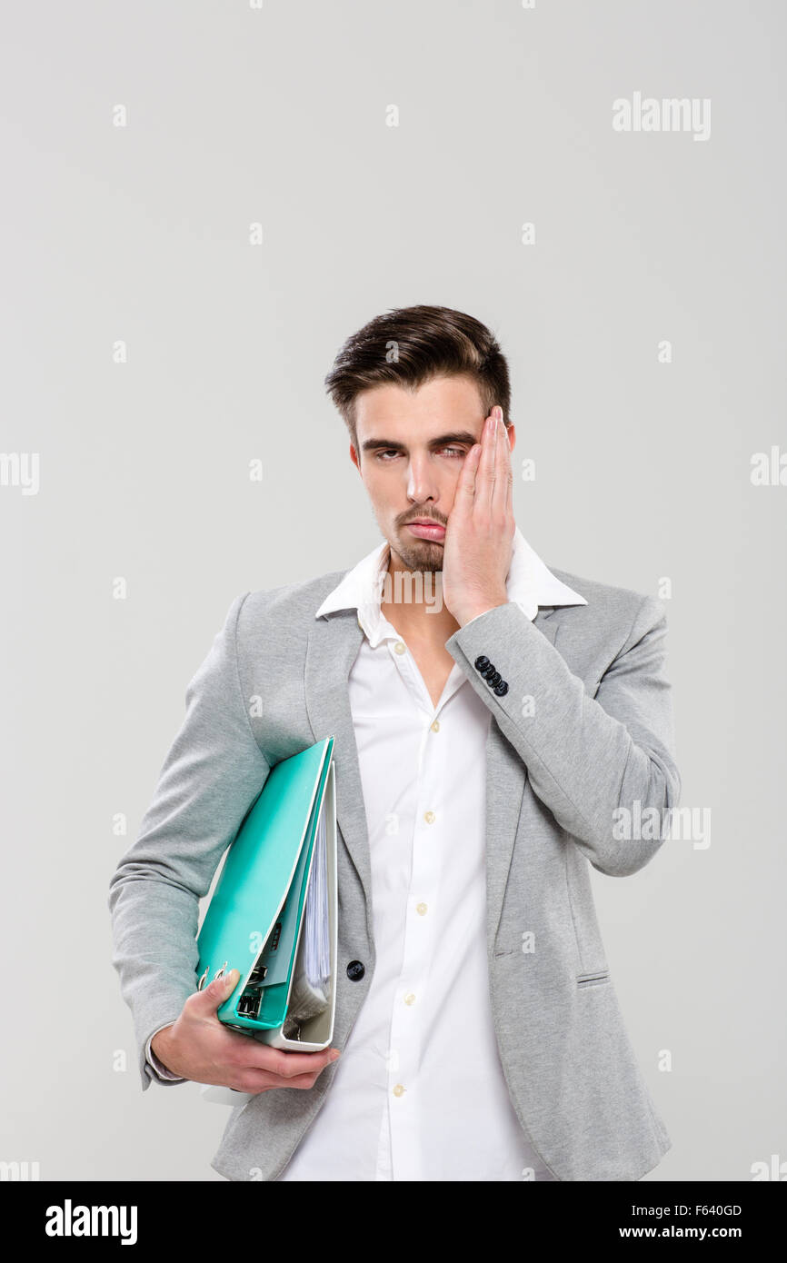Exhausted executive hi-res stock photography and images - Alamy