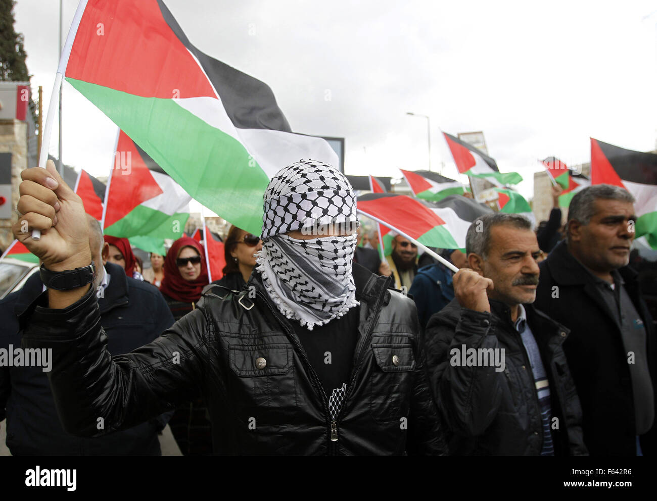 Bethlehem, West Bank, Palestinian Territory. 11th Nov, 2015 Stock Photo ...