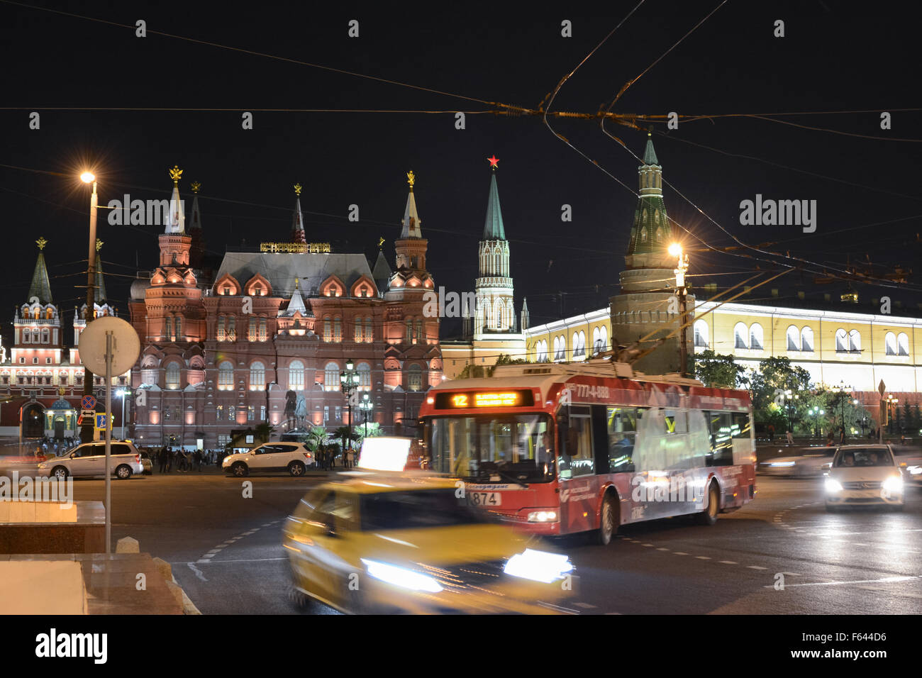 Trolleybus moscow hi-res stock photography and images - Alamy